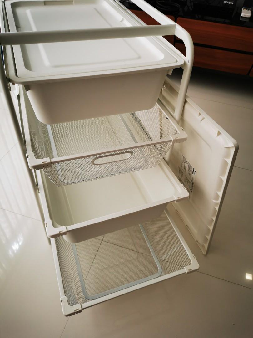 IKEA ALGOT storage drawers (used), Furniture & Home Living, Furniture ...