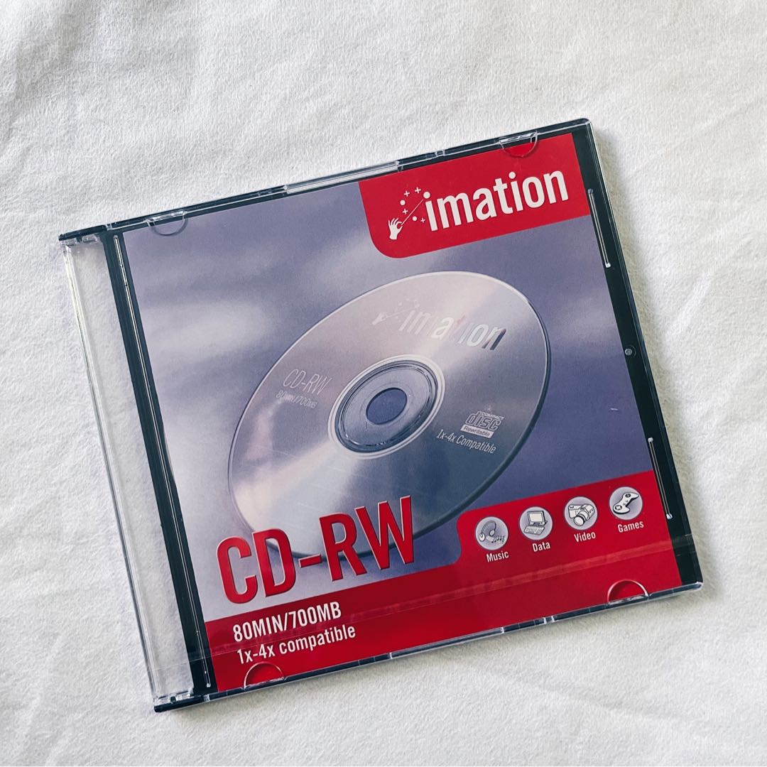 Imation CD-RW 700MB, Hobbies & Toys, Music & Media, CDs & DVDs on Carousell