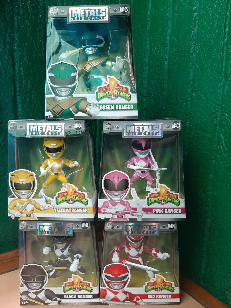 JADA TOYS MIGHTY MORPHIN POWER RANGERS SET, Hobbies & Toys, Toys ...