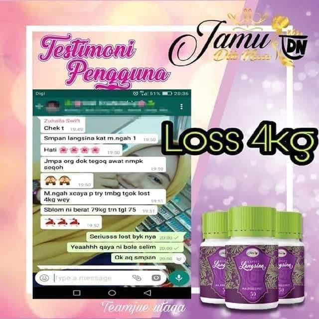 JAMU LANGSINA / JAMU KURUS, Health & Nutrition, Health Supplements ...