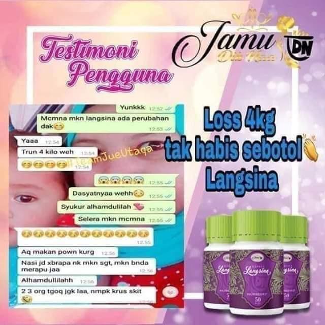 JAMU LANGSINA / JAMU KURUS, Health & Nutrition, Health Supplements ...