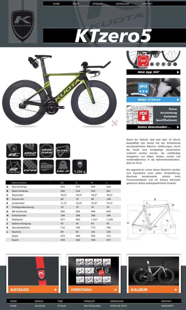 Kuota KT05 KT3頂級碳纖維TT碟剎車架鐵人三項賽計時賽公路車架 RoadBike TT Bike carbon frameset ...