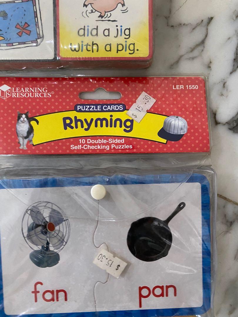 Learning Resources - puzzle cards, Hobbies & Toys, Toys & Games on ...