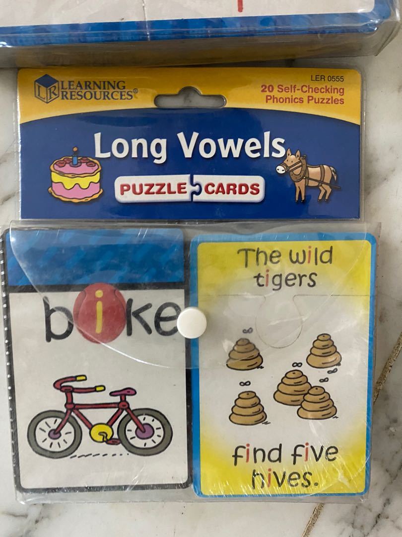 Learning Resources - puzzle cards, Hobbies & Toys, Toys & Games on ...