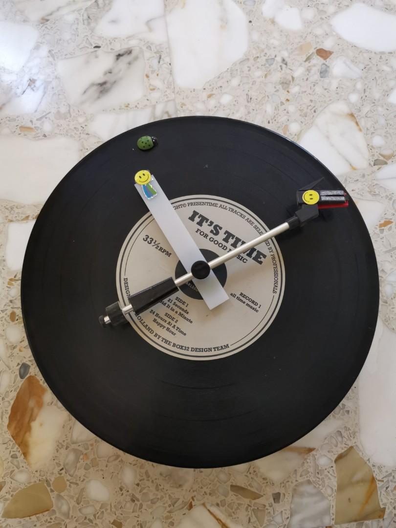 LP wall clock, Design & Craft, Others on Carousell