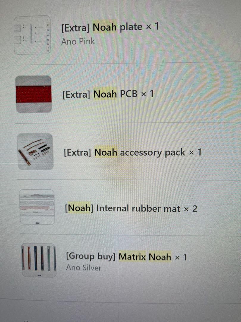 Matrix Noah V2 Custom Mechanical Keyboard (Below Cost), Computers ...