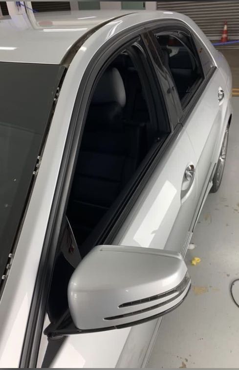 Mercedes window trim, Car Accessories, Accessories on Carousell