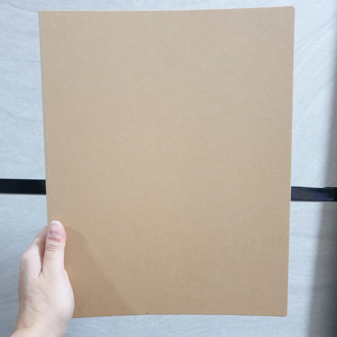 Muji A4 Binder + A4 Paper (Square and Lines), Hobbies & Toys ...