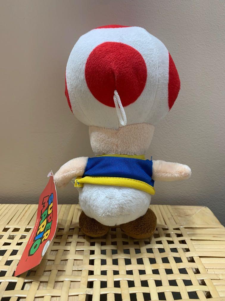 Mushroom Head (Toad) Super Mario Plushie, Toys & Games, Stuffed Toys on ...