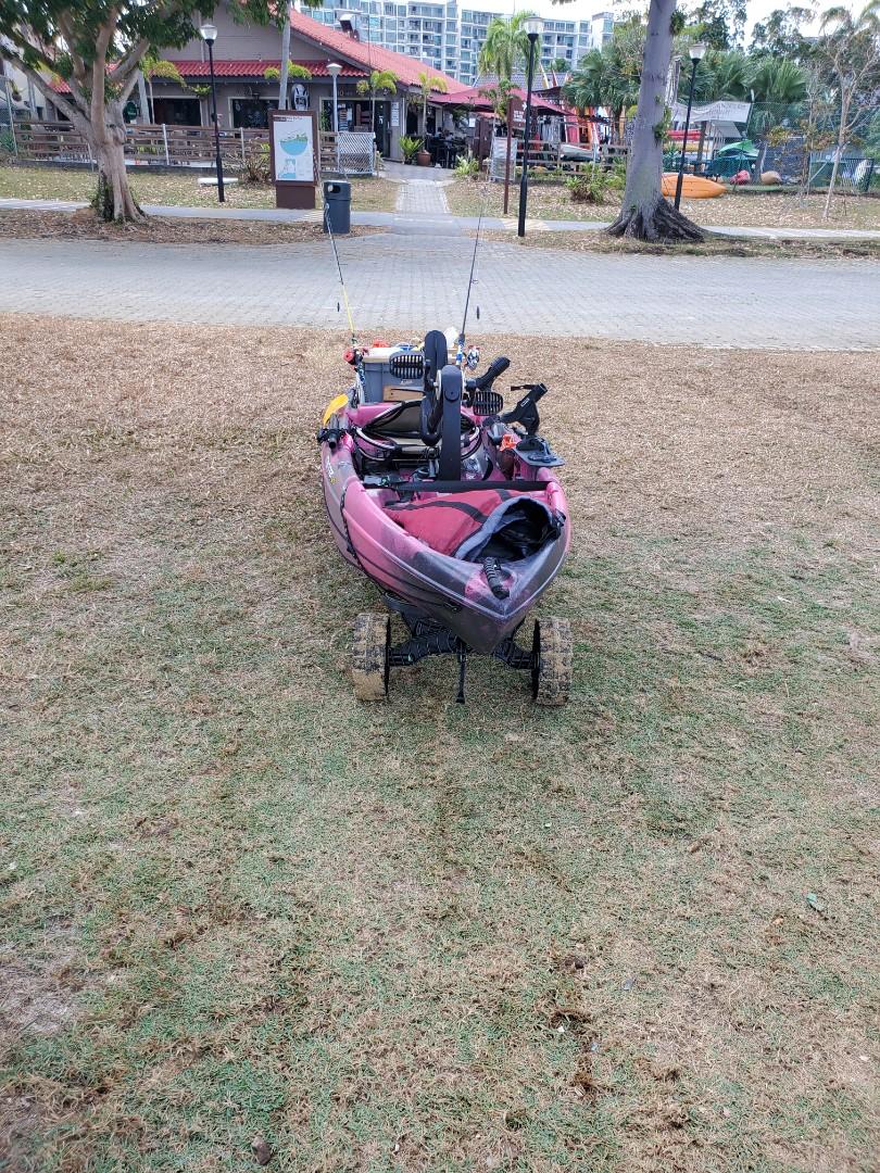 Native mariner 12.5 paddle drive fishing rigged kayak, Everything Else ...