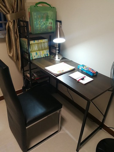 NEW!Study table $90 Free delivery Ada With shlef, Furniture & Home ...