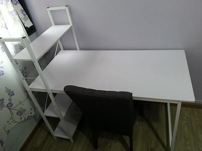 NEW!Study table $90 Free delivery Ada With shlef, Furniture & Home ...