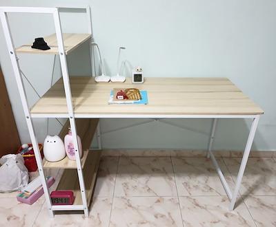 NEW!Study table $90 Free delivery Ada With shlef, Furniture & Home ...