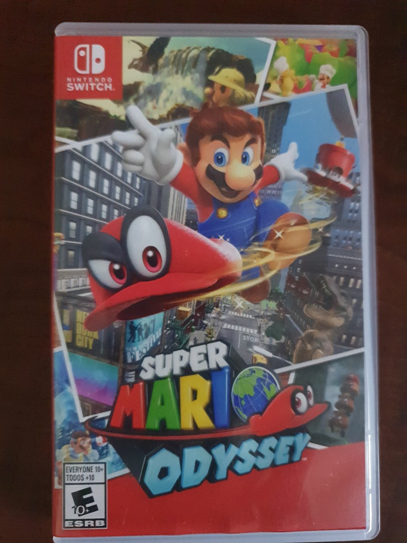 Nintendo switch Super Mario Odyssey, Video Gaming, Video Games ...