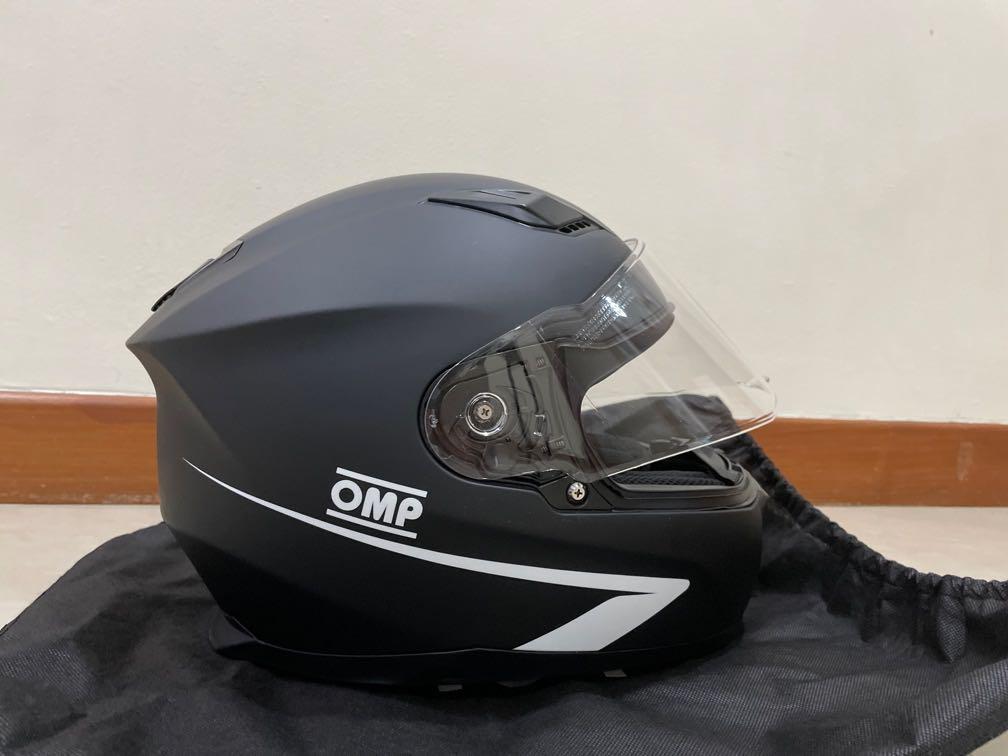 OMP 2020 Circuit Evo Karting Helmet, Motorcycles, Motorcycle Apparel on ...