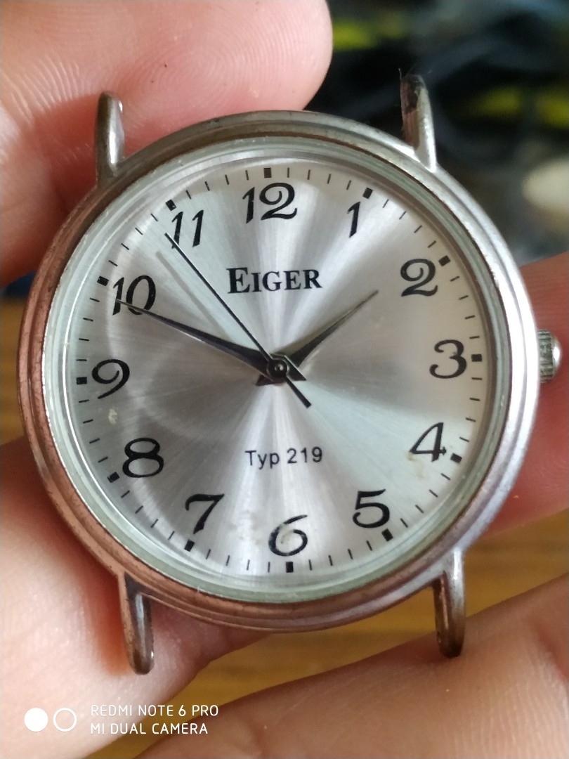 Original Eiger gent watch, Men's Fashion, Watches & Accessories ...