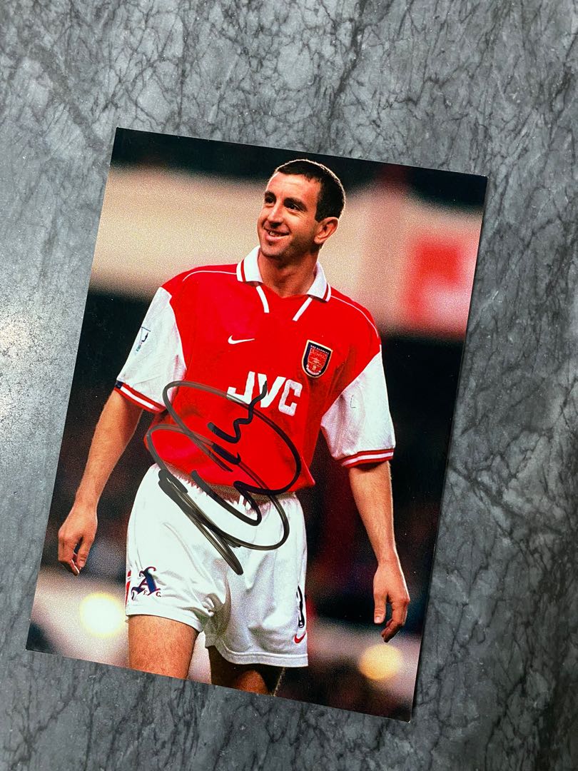 Pen signed photo by Arsenal’s Nigel Winterburn , Sports Equipment ...