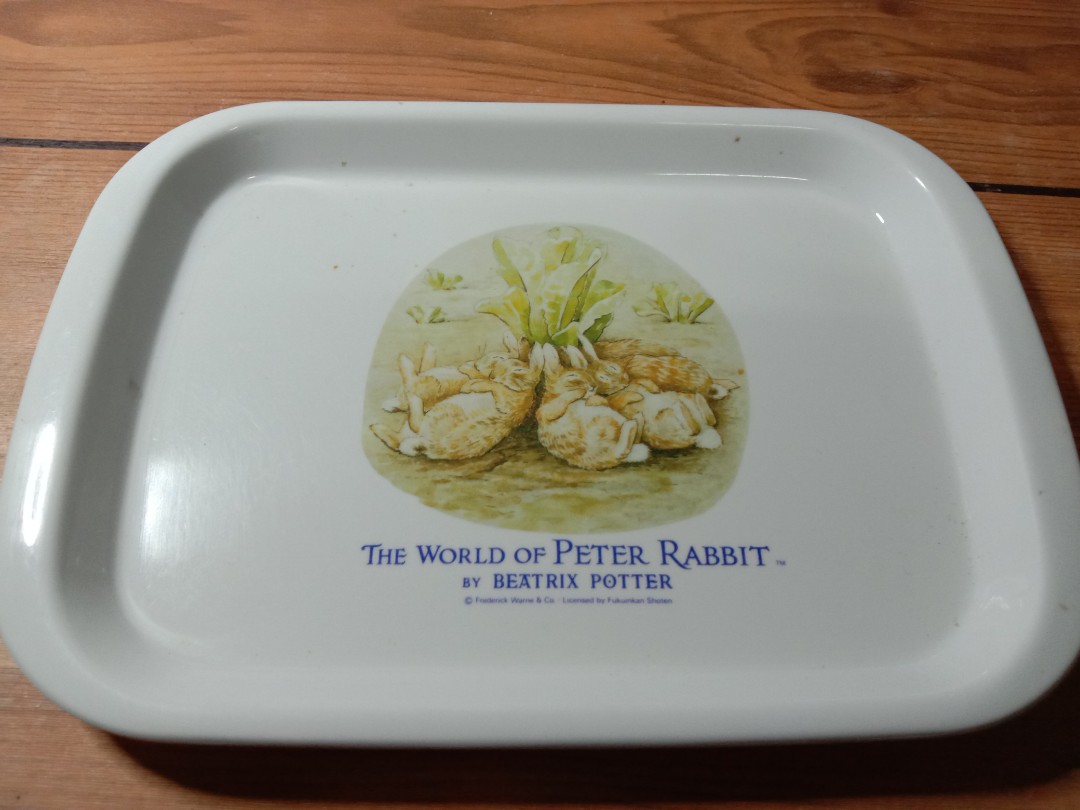 Peter rabbit tray - melanine - japan surplus, TV & Home Appliances ...
