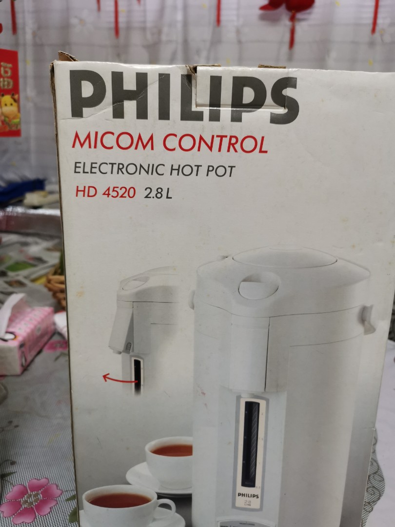 Philips Electronic Hot Pot ( Hot Water Dispenser), TV & Home Appliances ...