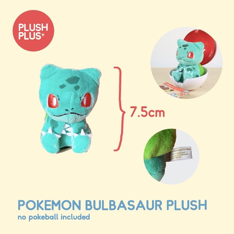 Pokemon Center Japan Bulbasaur Mini Plush Plushy Stuffed Toy, Hobbies ...