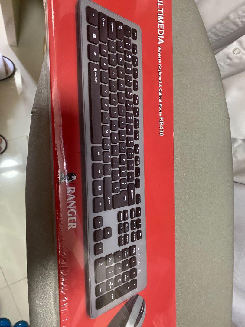 Ranger wireless Keyboard and Mouse Set, Computers & Tech, Parts ...