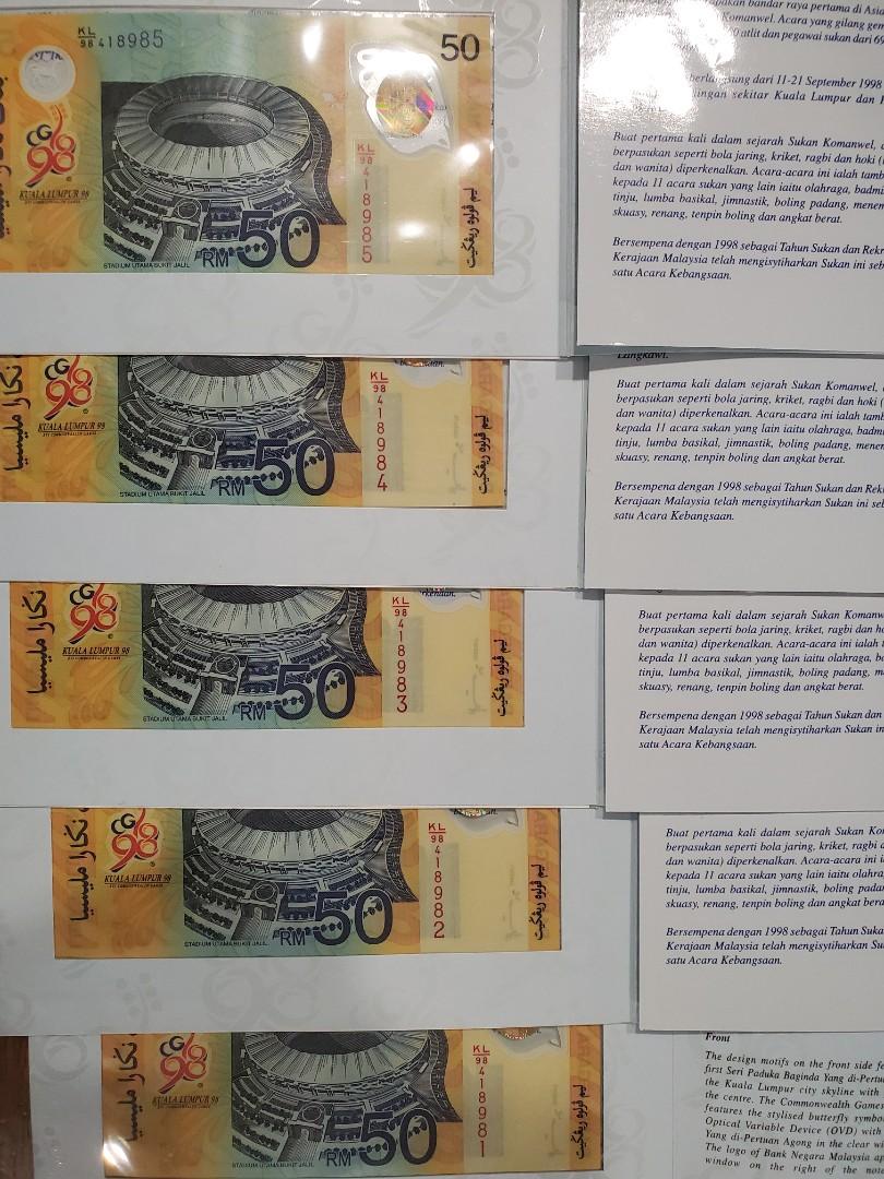 RM50 Commemorative Polymer Banknote, Hobbies & Toys, Memorabilia ...