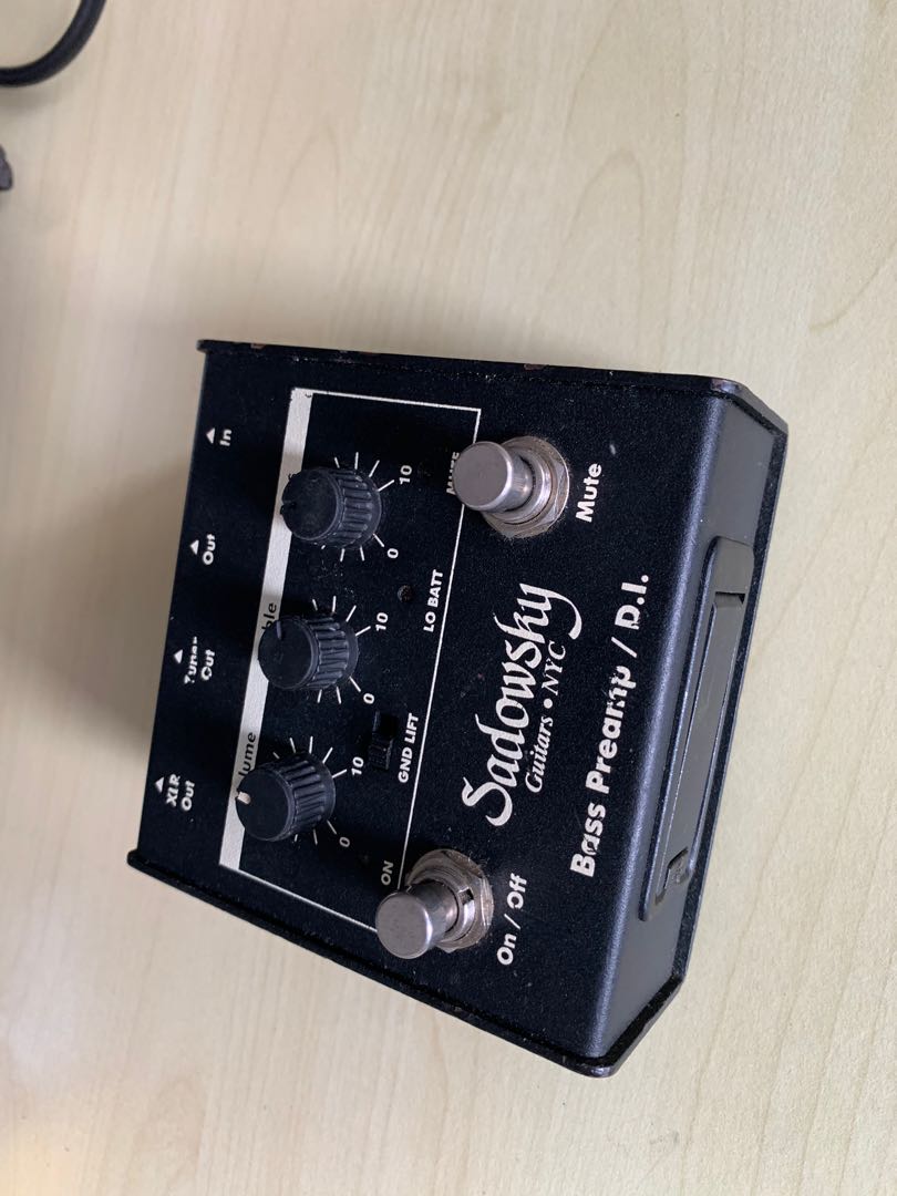 Sadowsky outboard preamp, Hobbies & Toys, Music & Media, Music ...