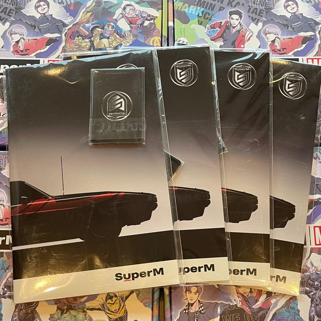 SuperM X Marvel Comics - Mini brochure photocards, Hobbies & Toys ...