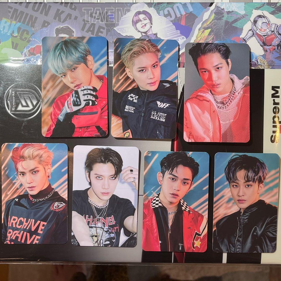 SuperM X Marvel Comics - Mini brochure photocards, Hobbies & Toys ...