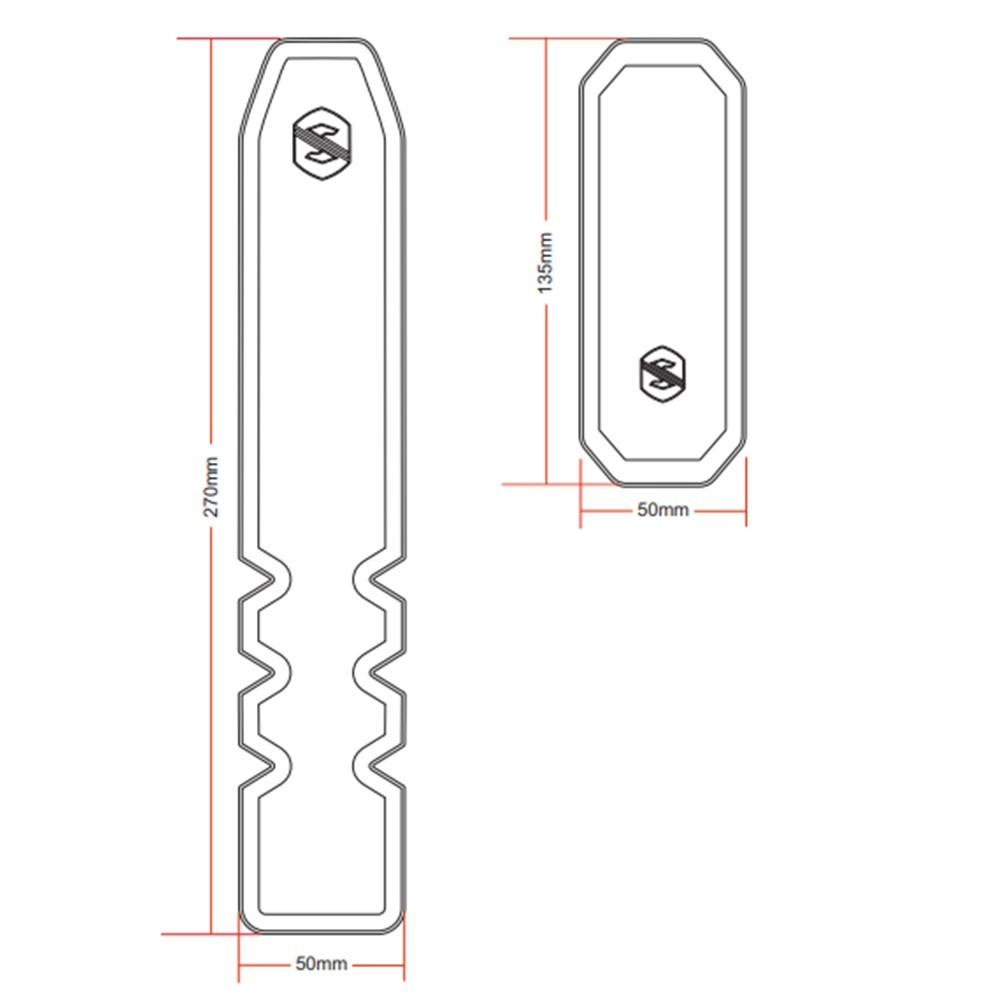 Slope Ind. Downtube + Shuttle Guards, Sports Equipment, Bicycles ...