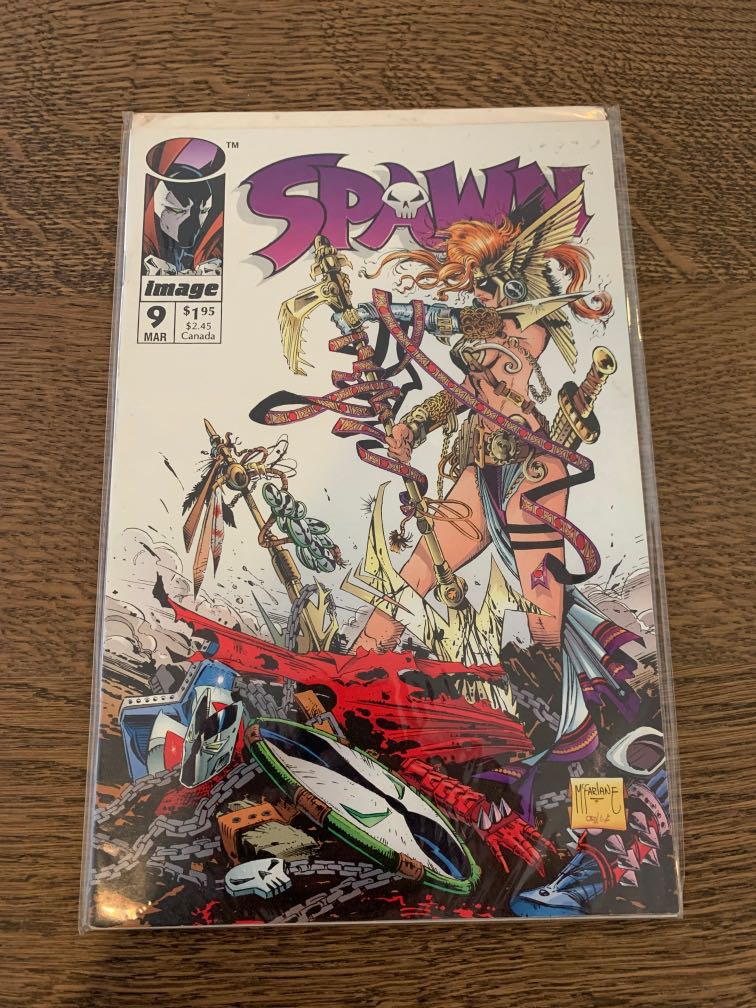 Spawn #9 first appearance of Angela, Hobbies & Toys, Books & Magazines ...