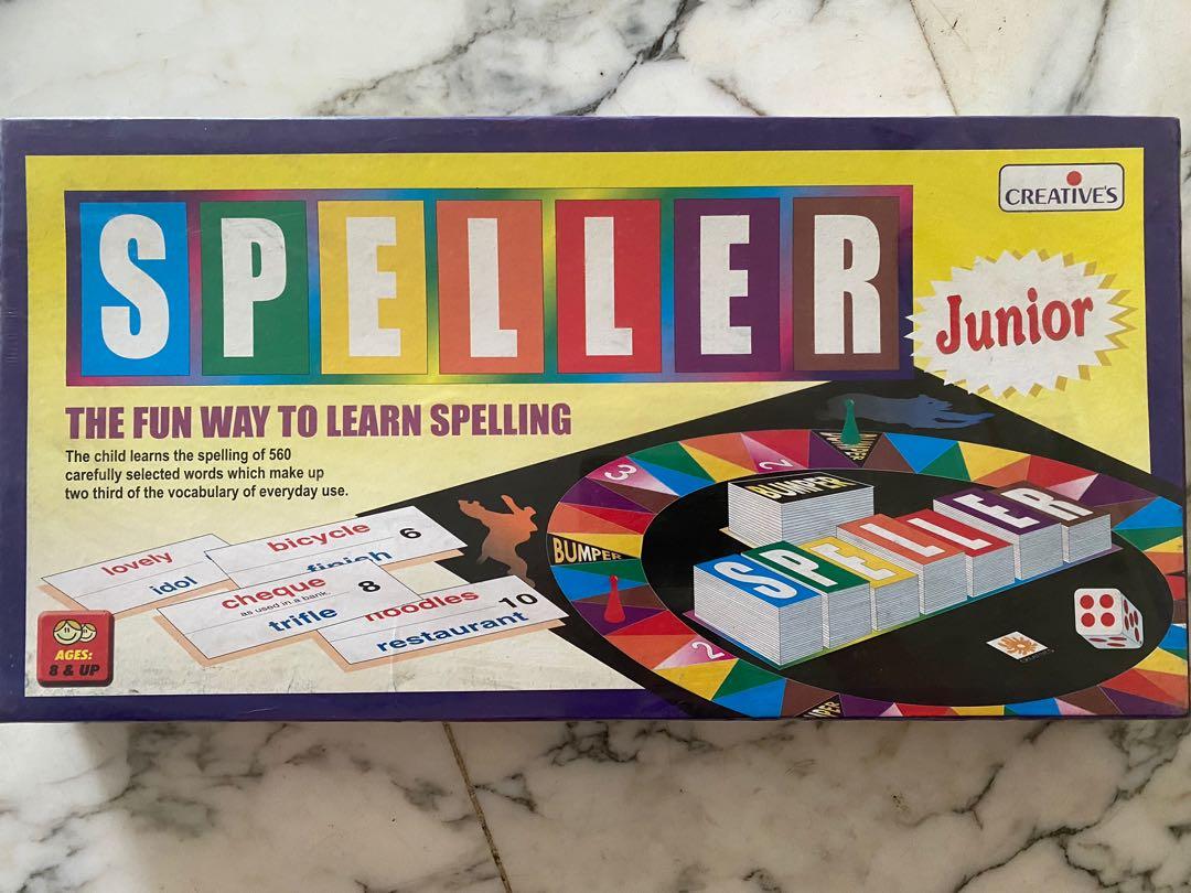 Spelling board game, Hobbies & Toys, Toys & Games on Carousell