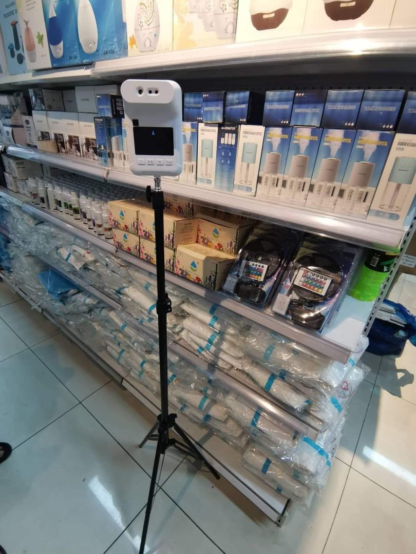 Talking Infrared Thermometer Temperature Scanner with Tripod Stand Non ...