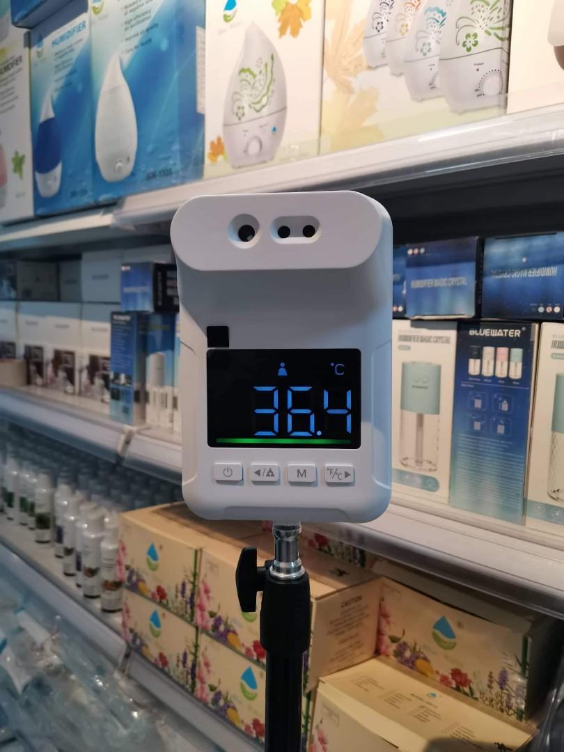 Talking Infrared Thermometer Temperature Scanner with Tripod Stand Non ...