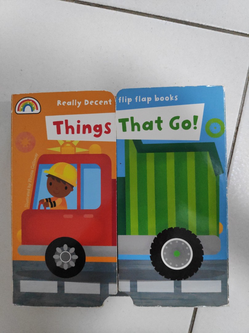 Things that go Flap book, Hobbies & Toys, Books & Magazines, Children's ...