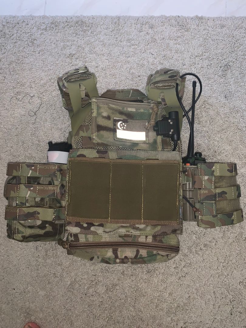 TMC Maritime JPC Multicam Plate Carrier, Sports Equipment, Exercise ...