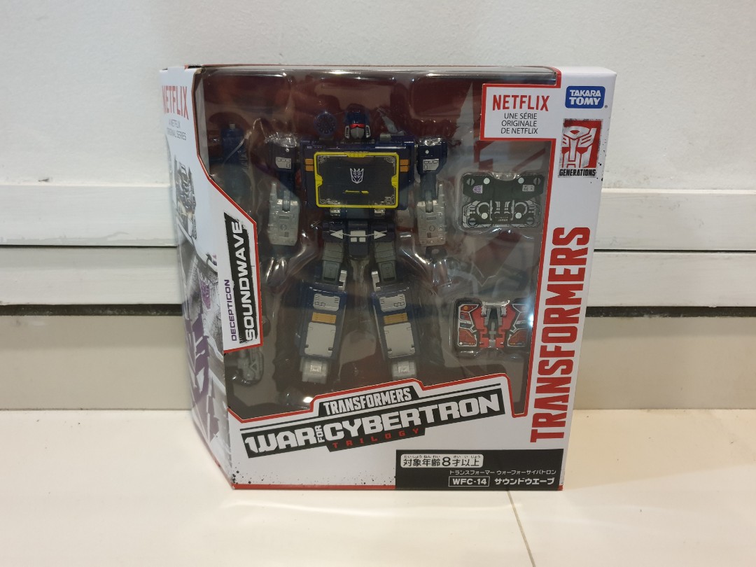 Transformers WFC Netflix Soundwave, Hobbies & Toys, Toys & Games on ...