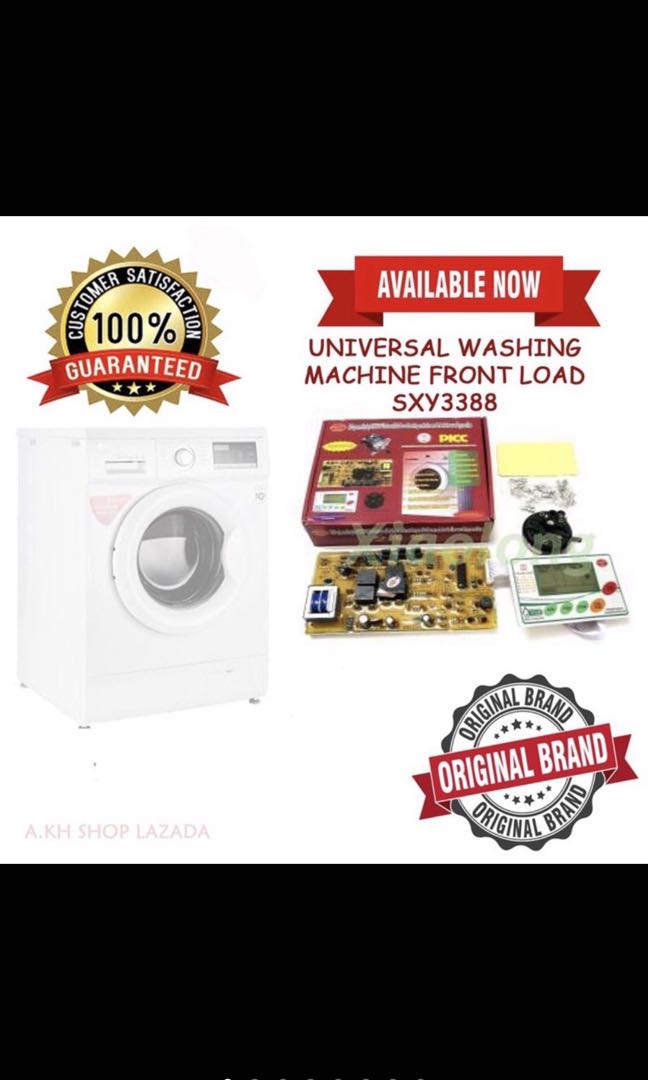 Universal SXY3388 LCD Display For Front Loading Washing Machine, TV ...