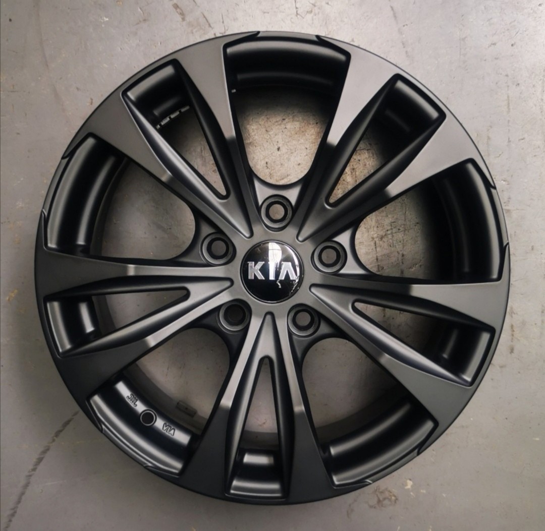 Used 16" Original Kia Rims, Car Accessories, Tyres & Rims on Carousell