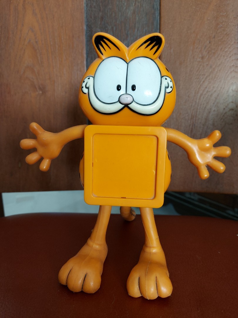 Vintage posable Garfield photo frame (1981), Hobbies & Toys ...
