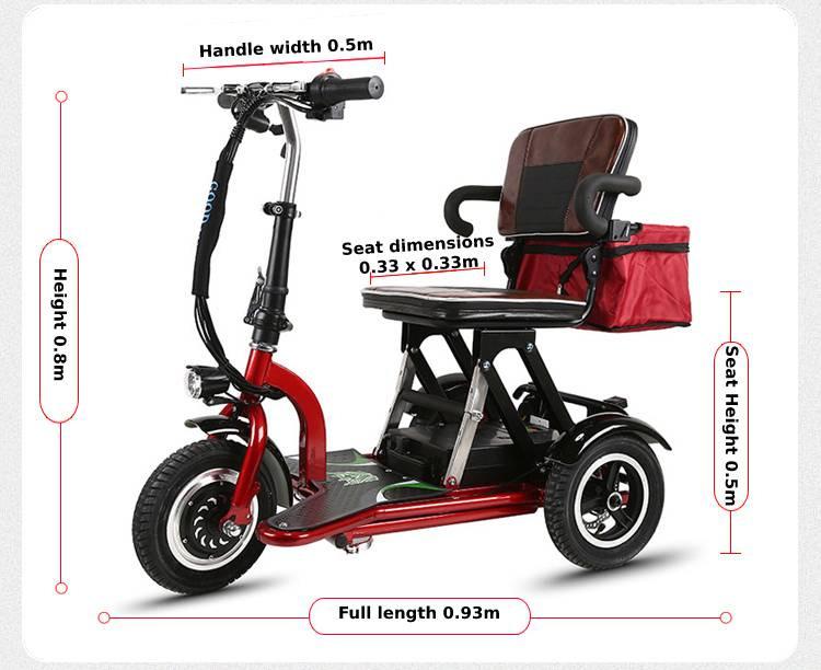 INSTOCK Xerox Pro 3 Wheel Electric Mobility Scooter PMA, Sports ...