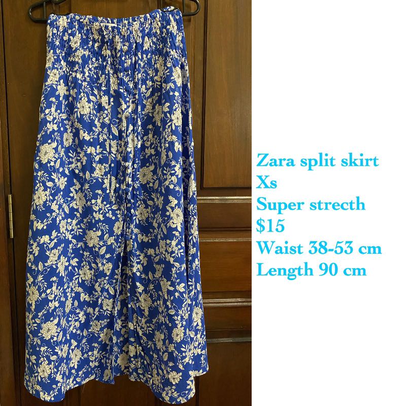 Zara split skirt, Women's Fashion, Bottoms, Skirts on Carousell
