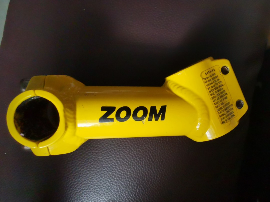 ZOOM STEM, Sports Equipment, Bicycles & Parts, Parts & Accessories on ...