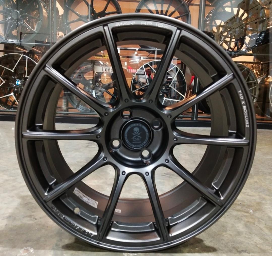 17"RAXER RP10X FLOW FORMING, Car Accessories, Tyres & Rims on Carousell