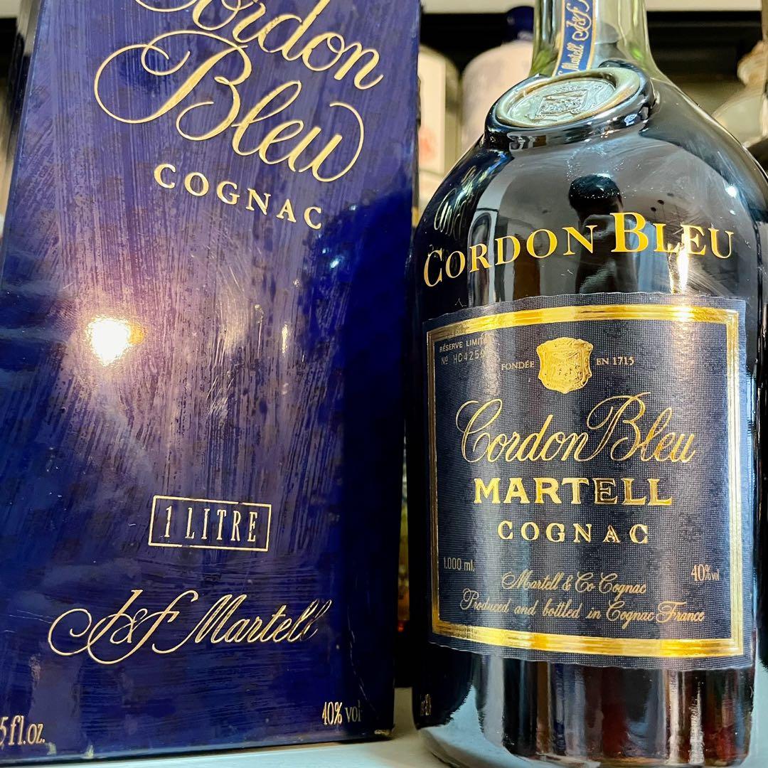 1L Cordon Bleu Martell Limited Edition Vintage green bottle cognac xo ...