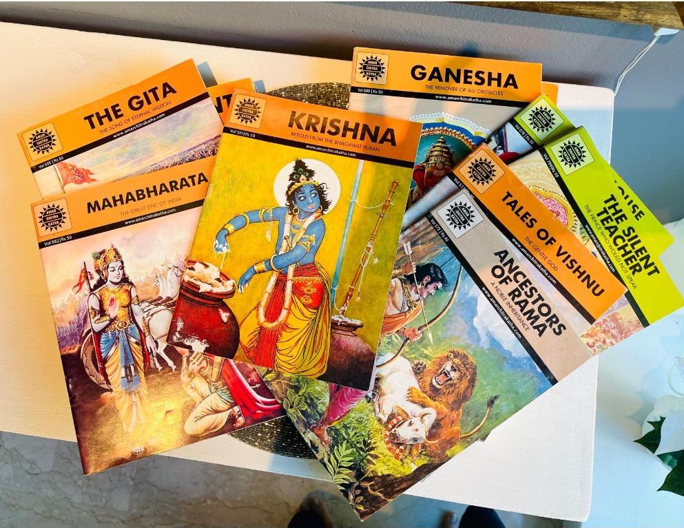 35 books set: Amar Chitra Katha, Hobbies & Toys, Books & Magazines ...