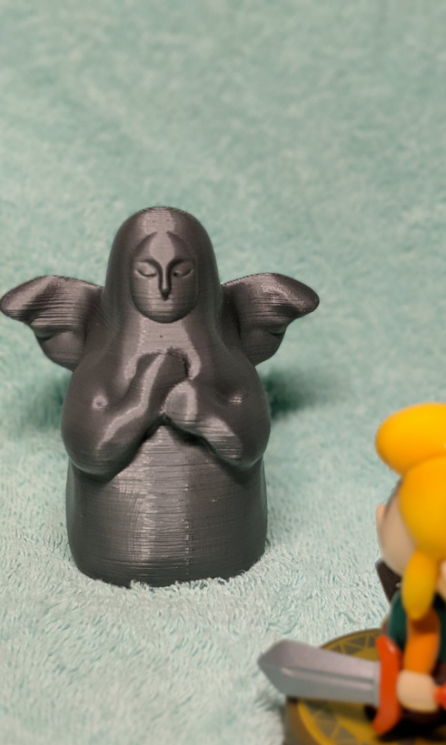 3D Printed BOTW Goddess Statue, Hobbies & Toys, Toys & Games on Carousell