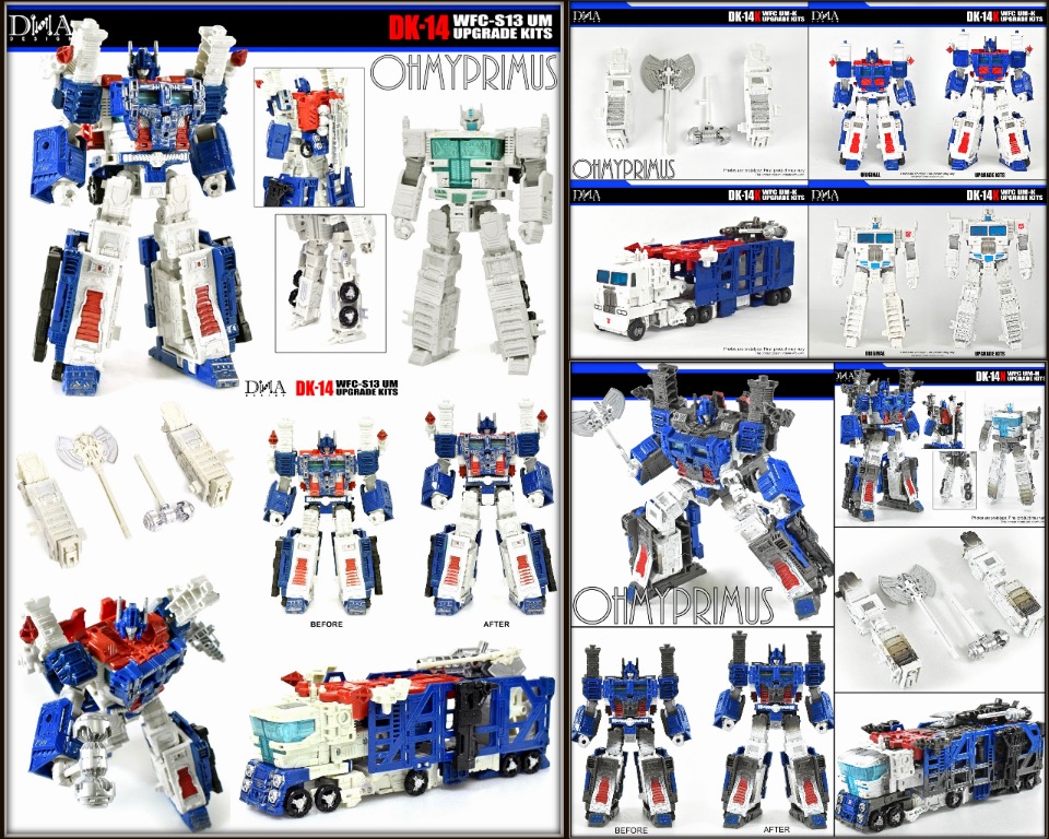 ⭐[IN STOCK] DNA Design Upgrade Kit for Transformers Generations Ultra ...