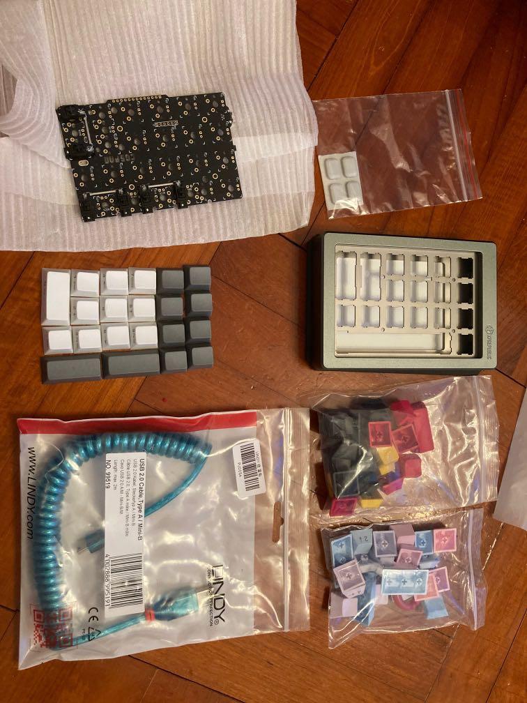 自組數字鍵盤套件 customer number pad kit 機械鍵盤 mechanical keyboard, 電腦＆科技, 電腦周邊及 ...