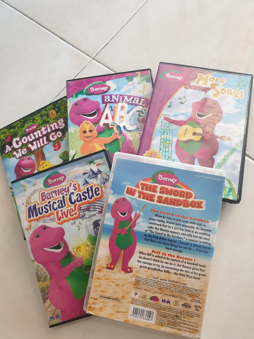 Barney DVD, Hobbies & Toys, Books & Magazines, Children's Books on ...